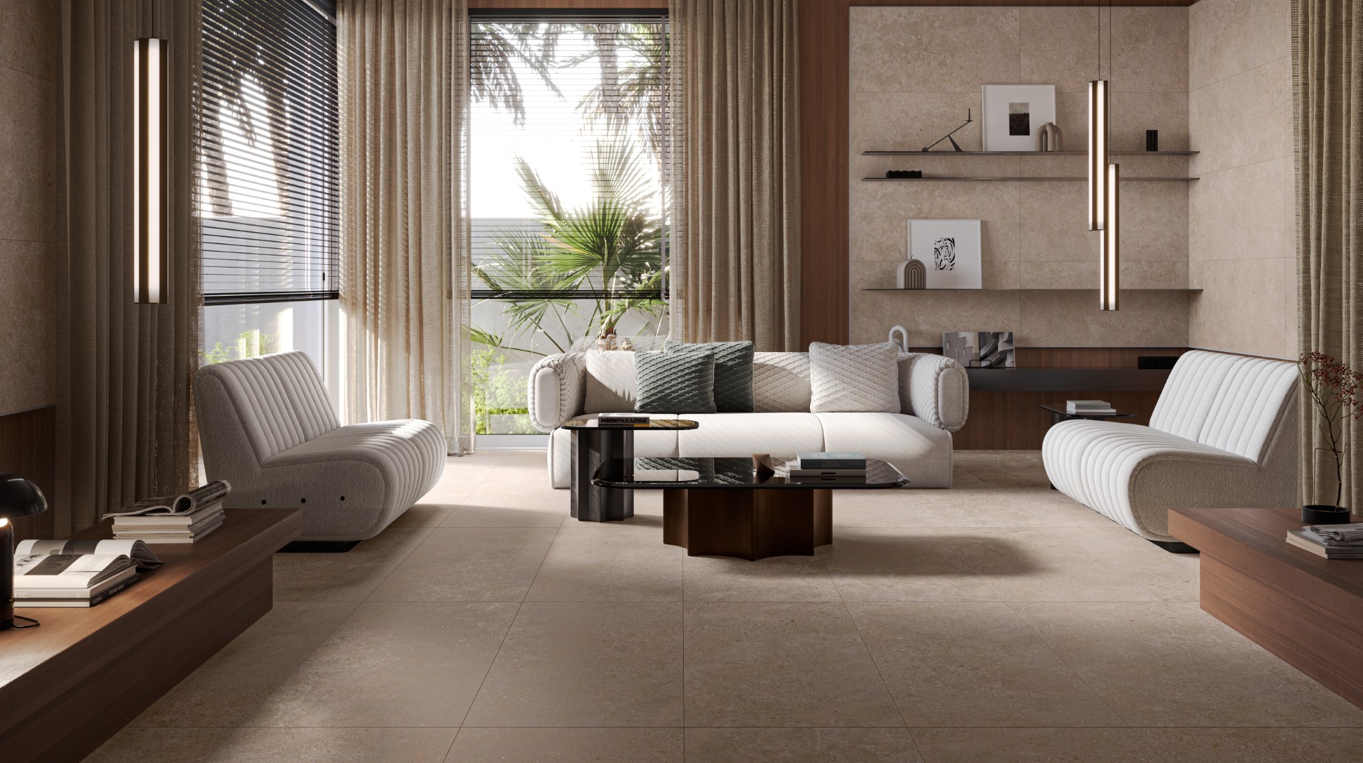 CHARM STONE BEIGE - Cleopatra Ceramic Store